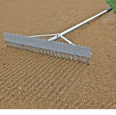Double Play Grooming Rake | Victory Mounds